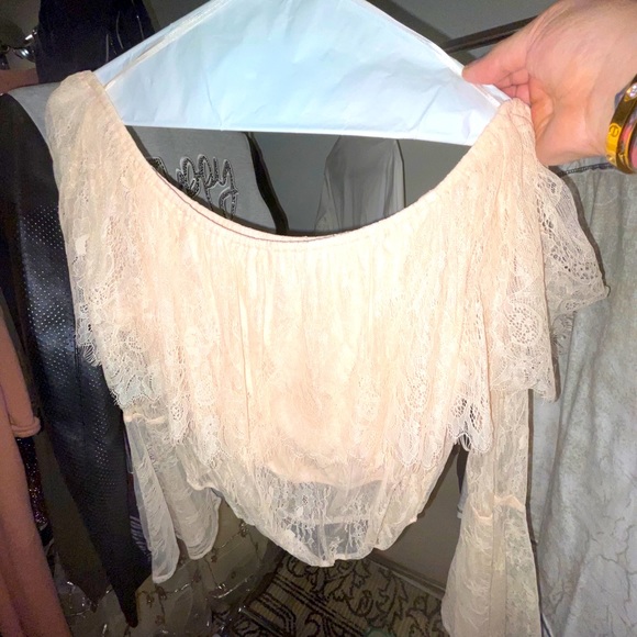 A Pesch | Tops | Lacy Crop From The Boutique In Miami Delano Hotel ...